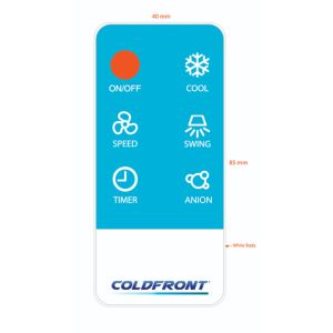 Coldfront by Tough Mama Air Cooler with Remote Control and 10L Water T ...