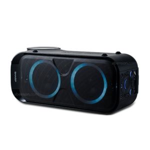 Sharp 60W RMS Portable Bluetooth Speaker with Wheels | Model: PS-955 ...