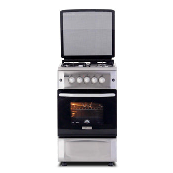 Fabriano 50cm Cooking Range (3 Gas Burners + 1 Electric Hot Plate, Gas ...