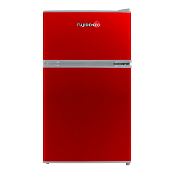 Fujidenzo 3.5 cu. ft. Two-Door Personal Refrigerator | Model: RDD-35R ...