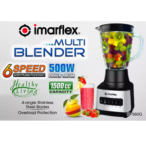 Imarflex 1.5L Multi Blender | Model: IB-560G – METRO PLAZA THE ...