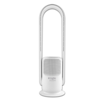 Imarflex LED UV Air Purifier with Bladeless Fan and HEPA Filter (20 sq ...