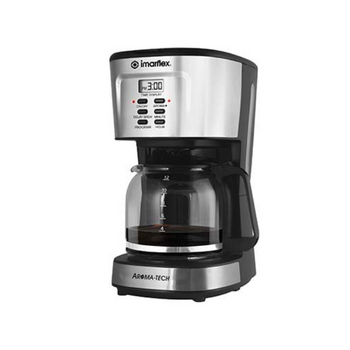Imarflex 12 Cups Coffee Maker with Aroma Tech and LCD Time Display | M ...