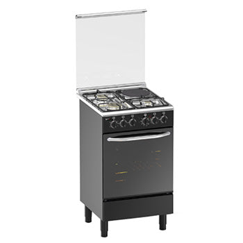 Markes 50cm Cooking Range (3 Gas Burner + 1 Electric Hot Plate, Gas Ov ...