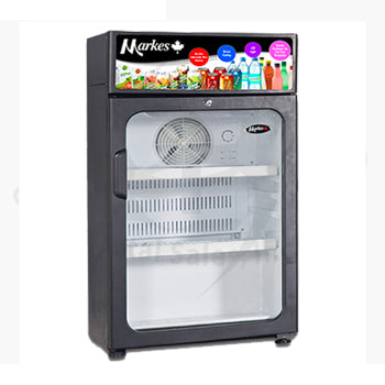 Markes 6 cu. ft. Upright Glass Chiller / Beverage Cooler | Model: MSR ...